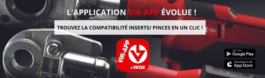 L’application VIR-APP imaginée par VIRAX évolue. - Distriartisan