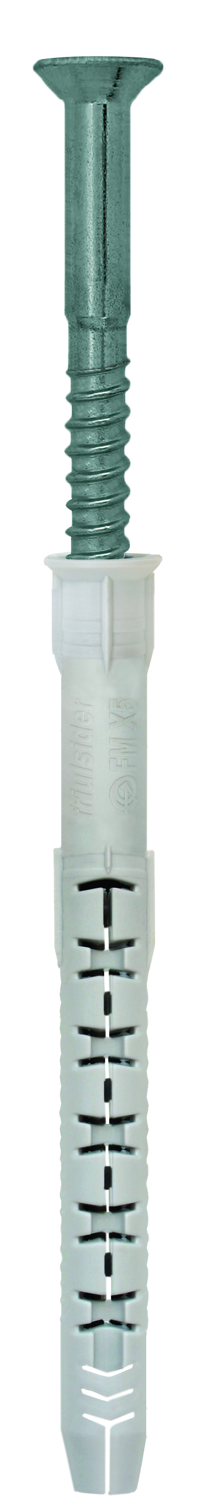 Simpson - Chevilles nylon longues inox tête plate dimensions au choix ...